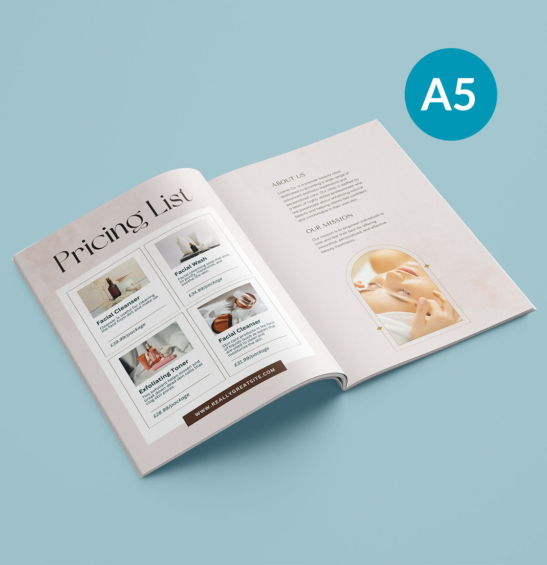 A5 booklets store